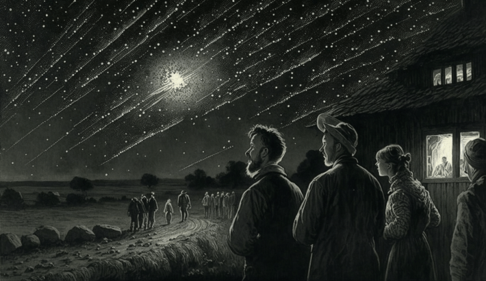 What Really Happened in The Leonids Meteor Shower of 1833